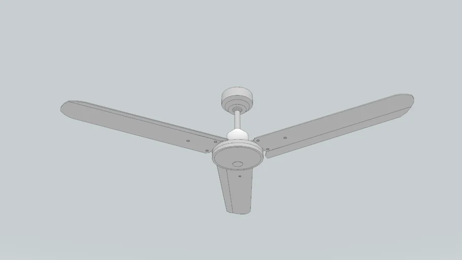 HPM Ceiling Sweep Fan 1200mm v3 | 3D Warehouse