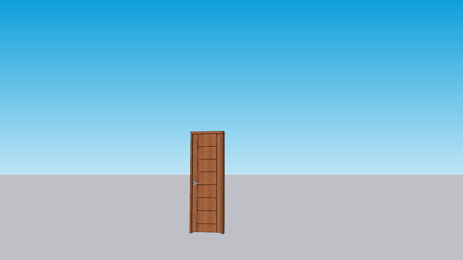 Puerta de cedro | 3D Warehouse