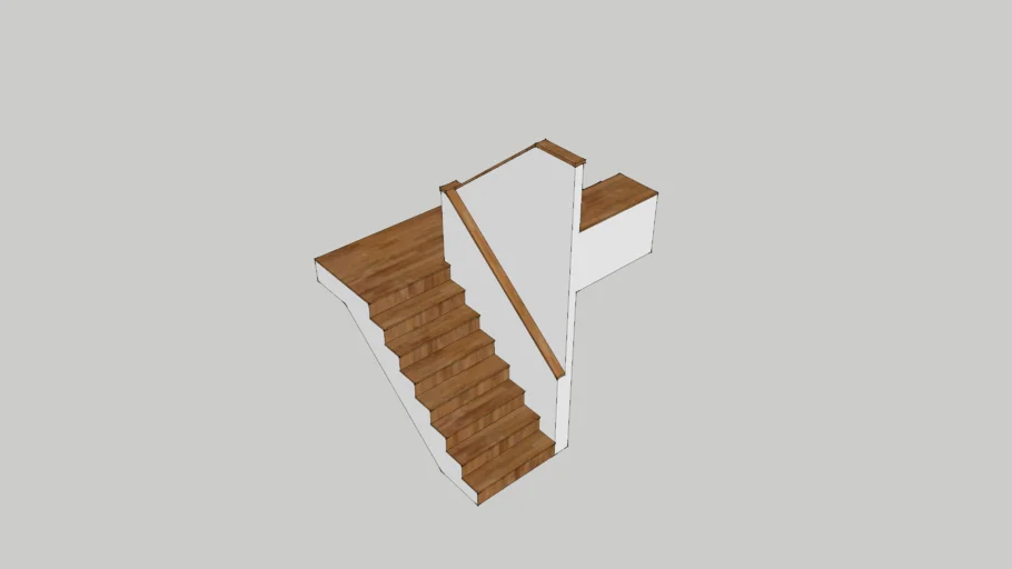 Switchback Stairs | 3D Warehouse