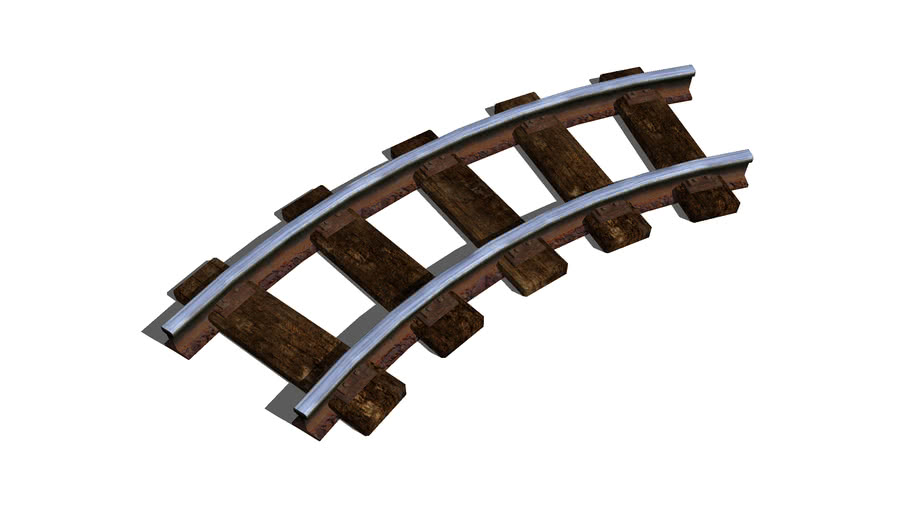 Railroad (45 Degrees) | 3D Warehouse