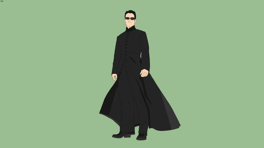 Neo the Matrix Reloaded & Revolutions] (2D) | 3D Warehouse