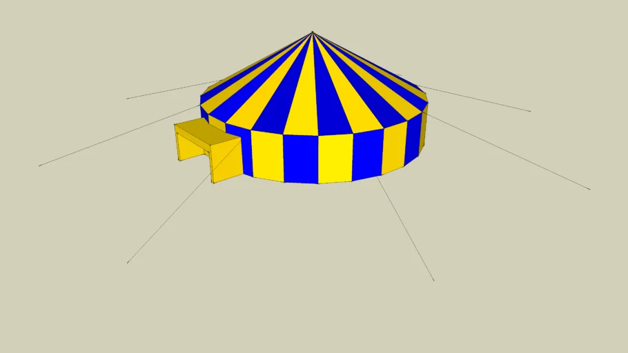 Circus Tent | 3D Warehouse