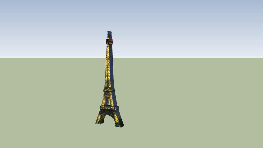 torre Eiffel by Lucas | 3D Warehouse