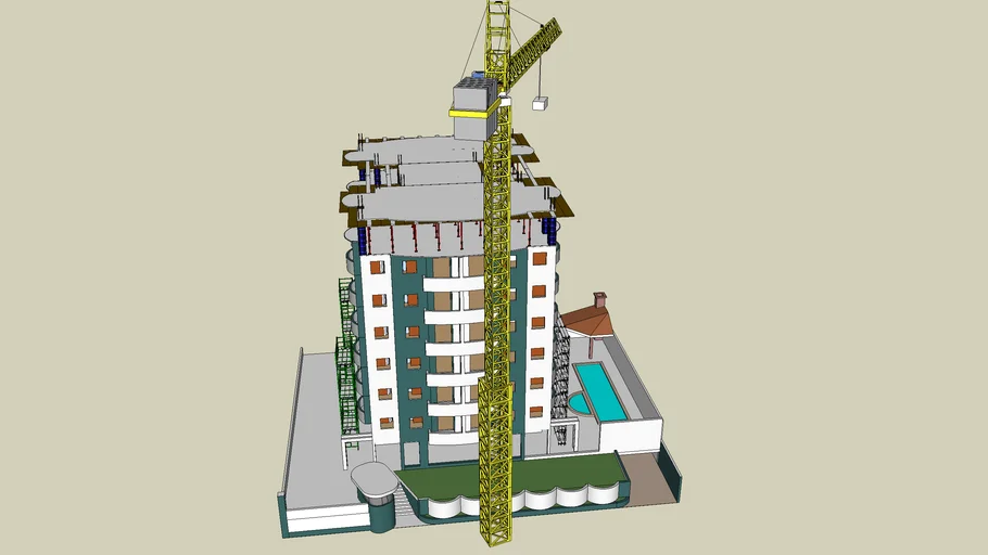 construccion de un edificio | 3D Warehouse