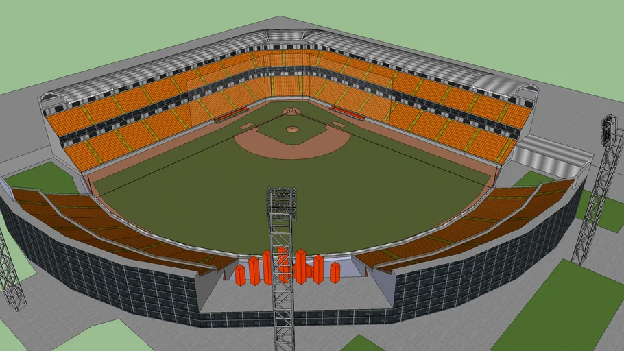 Estadio de beisbol 2 | 3D Warehouse