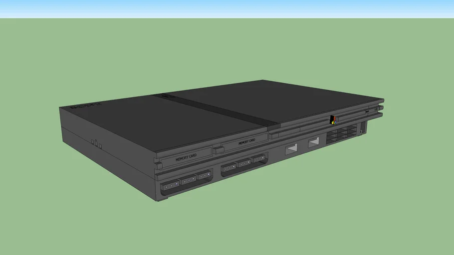 High Detailed Playstation 2 | 3D Warehouse