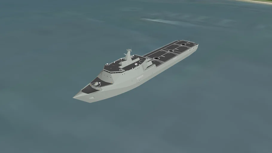 Enforcer 13000 Landing Platform Dock (LPD) | 3D Warehouse