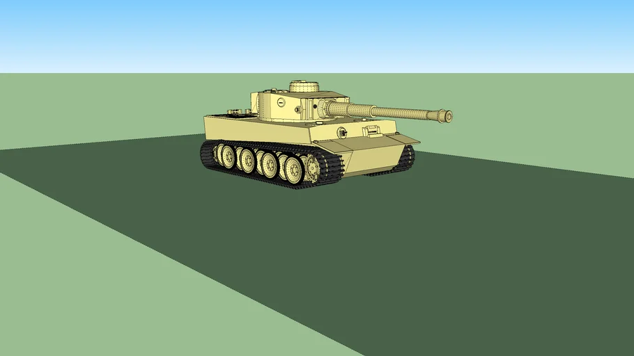 Panzerkampfwagen VI Tiger Ausf.E | 3D Warehouse