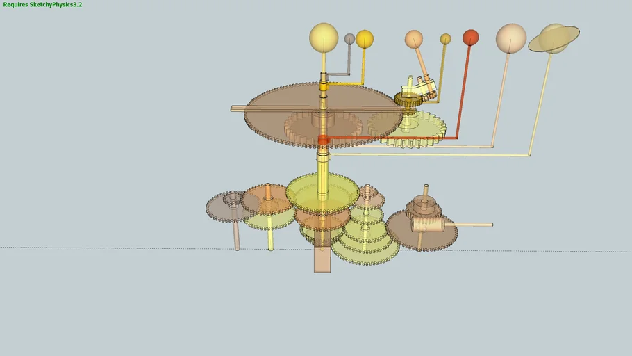 Orrery Plans | 3D Warehouse