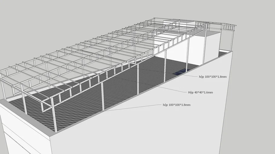 solar ha nam khunng thép | 3D Warehouse