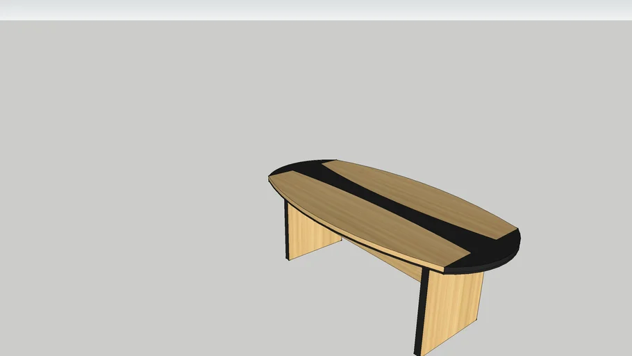 Meja Rapat - Meeting Table | 3D Warehouse