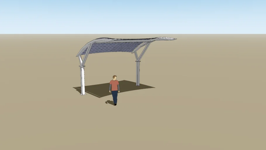 Cantilever Canopy | 3D Warehouse