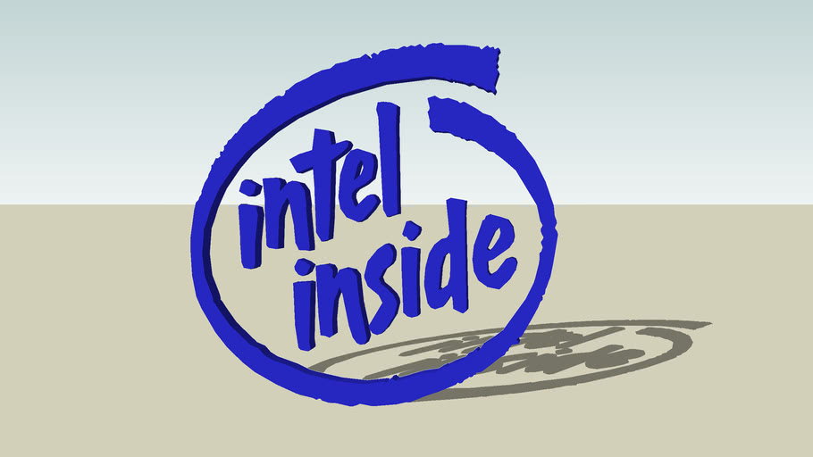 intel logo | 3D Warehouse