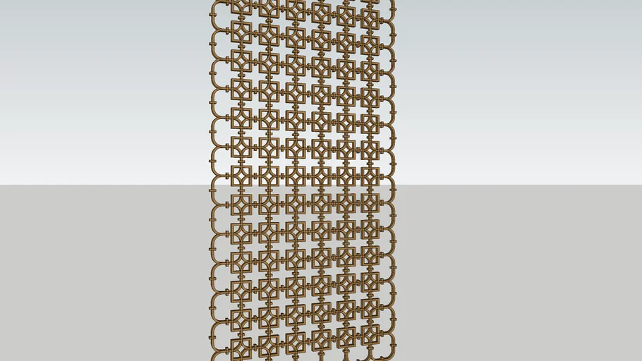 Lattice CNC Wood | 3D Warehouse