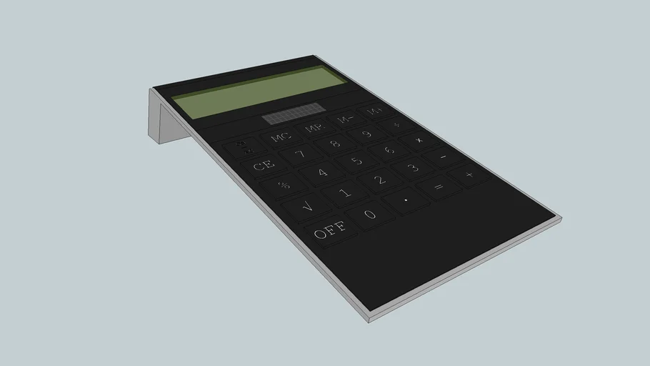 Calculator | 3D Warehouse
