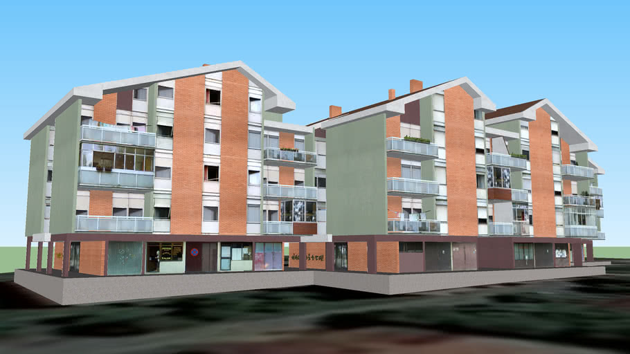 Centar 3, Borča - Beograd ; Tip 3 (br.1) | 3D Warehouse