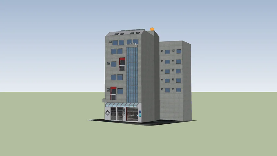 Edificio de Oviedo. Hotel El Magistral. | 3D Warehouse
