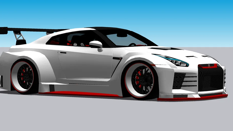 Nissan GT-R R35 New Tuning | 3D Warehouse
