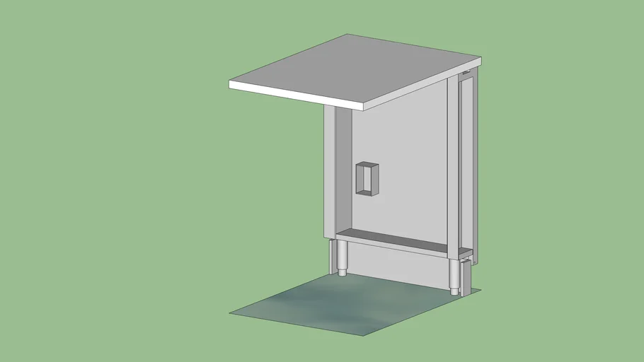 24' Appliance Back Panel | 3D Warehouse