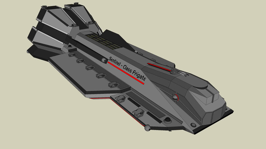 Sentinel - Class Star Frigate Mark II | 3D Warehouse
