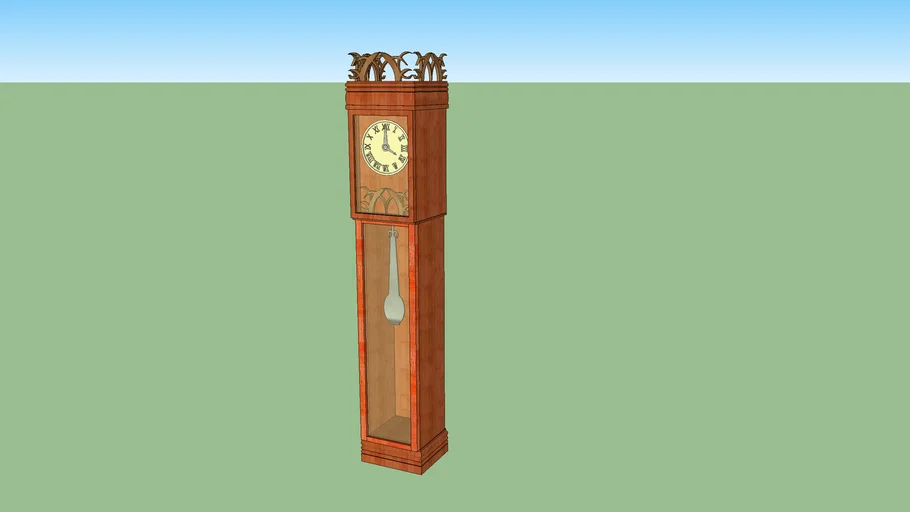 Upright Clock | 3D Warehouse