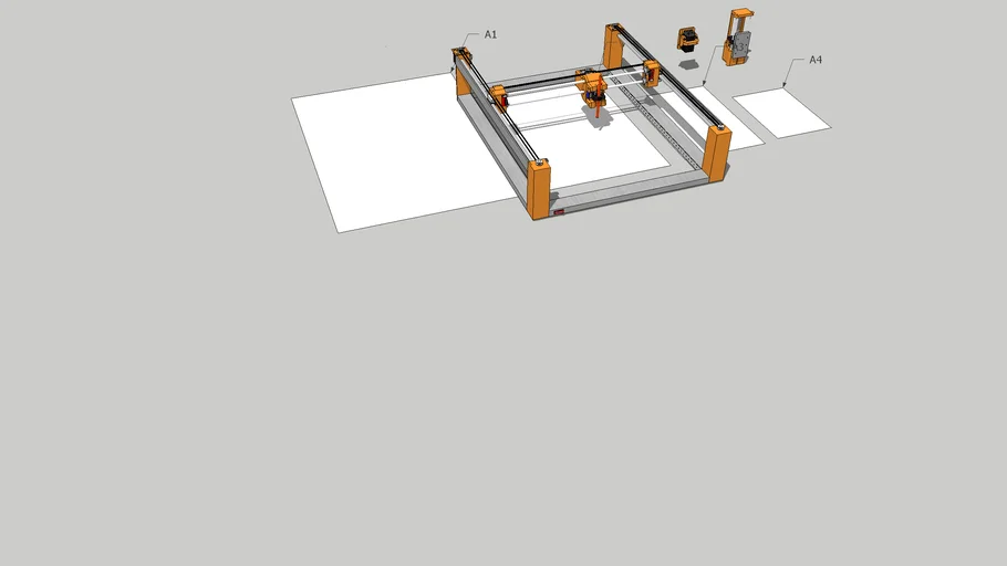 CNC_plotter | 3D Warehouse