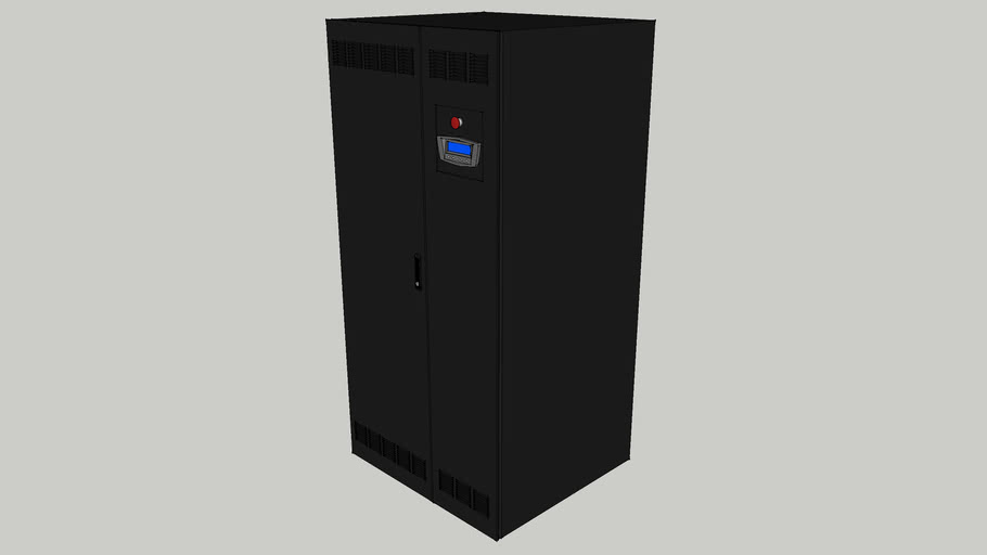 PDU Panel - Standing - 90 x 200 | 3D Warehouse