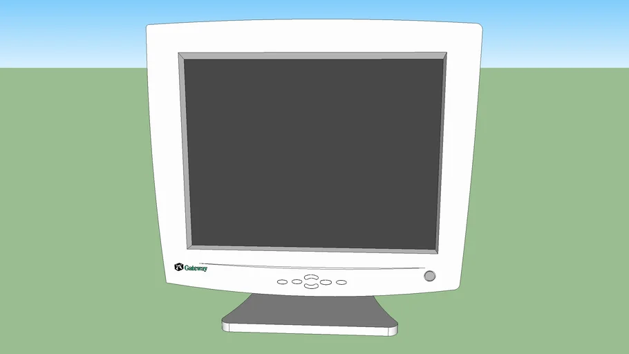 Gateway LCD computer monitor (FPD1520) | 3D Warehouse