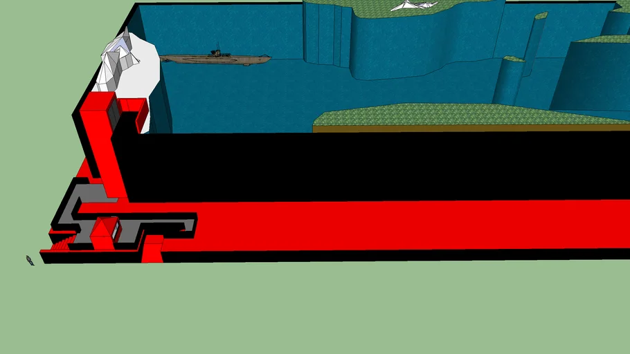 theme park water ride | 3D Warehouse