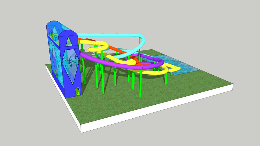 WateR Slide.skp | 3D Warehouse