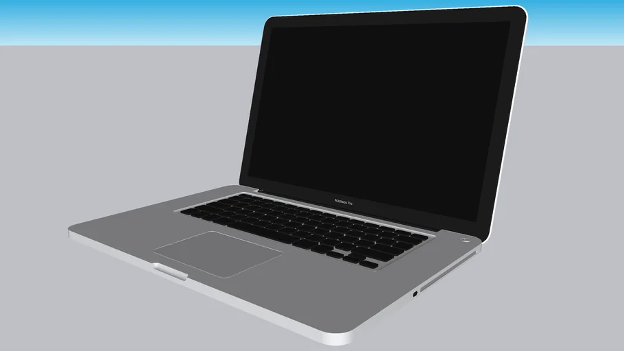 Apple MacBook Pro 15 Inch Unibody | 3D Warehouse