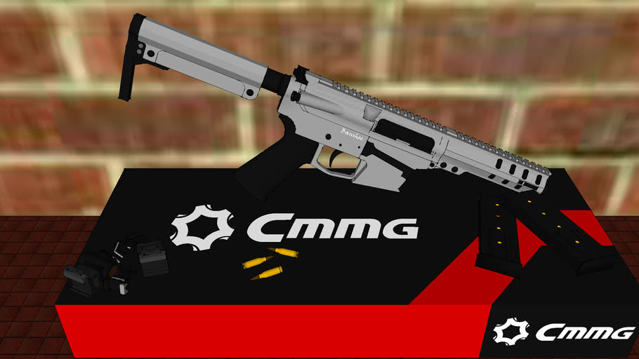 PISTOL, BANSHEE 300, MK57, 5.7 X 28MM | 3D Warehouse