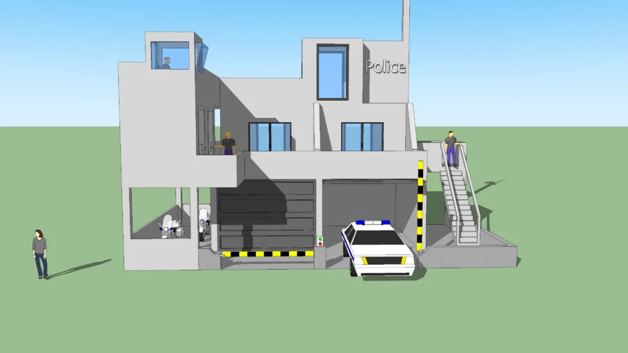 Police Station | 3D Warehouse