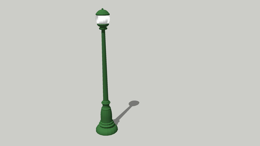 Simple lamp post | 3D Warehouse