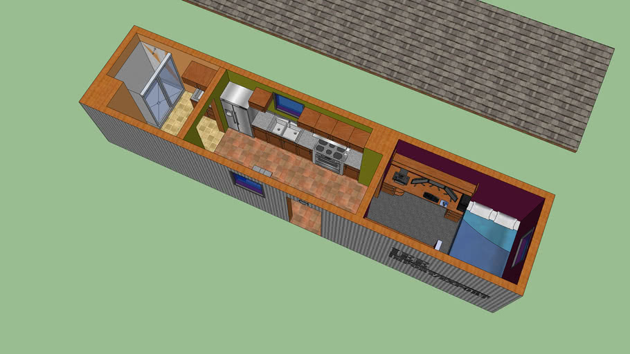 Container house | 3D Warehouse