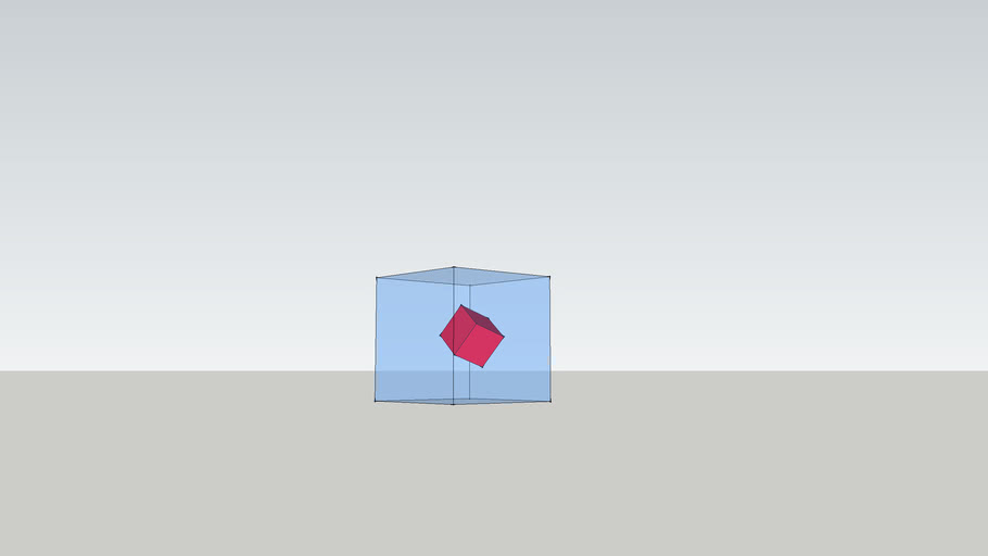 two cubes | 3D Warehouse