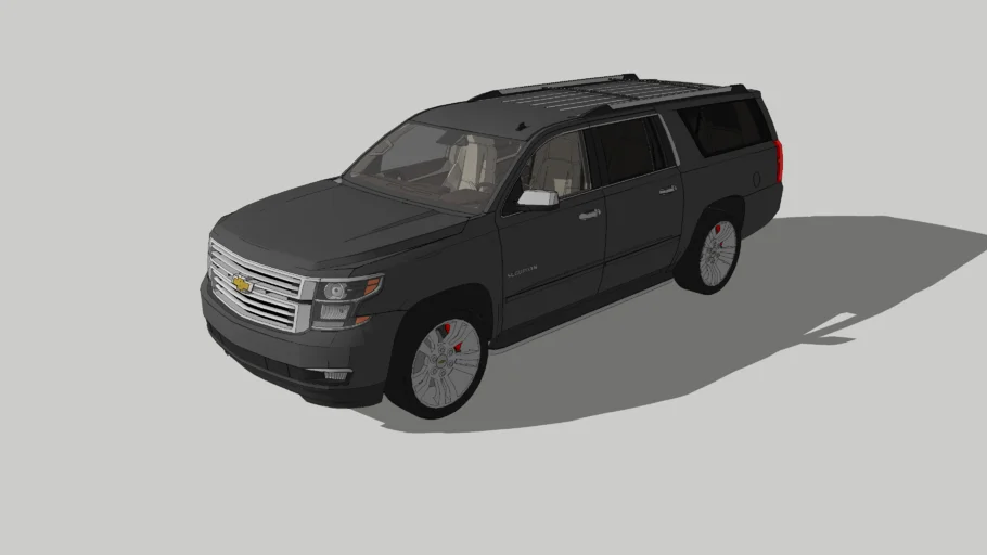 Chevrolet Suburban 2015 | 3D Warehouse