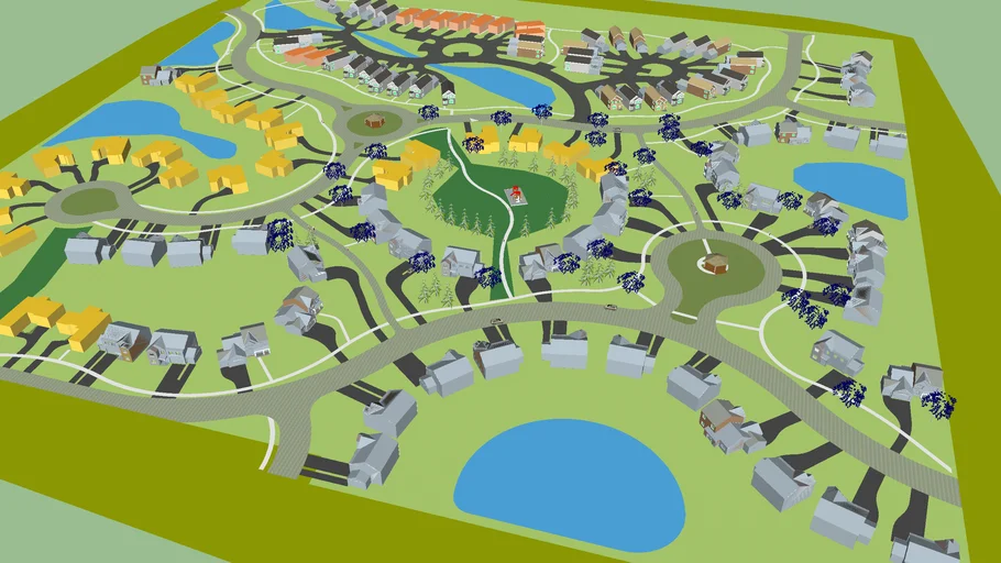 Prefurbia Massing Example: Remington Coves - Otsego, Minnesota | 3D ...