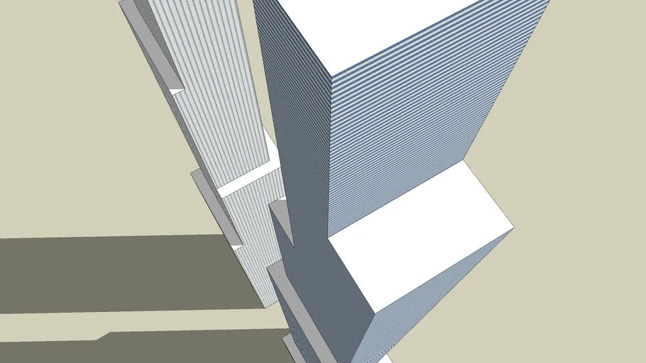 two tall detailed buildings | 3D Warehouse