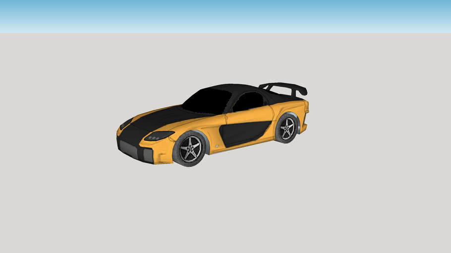 2005 Mazda RX7 Veilside Fortune | 3D Warehouse