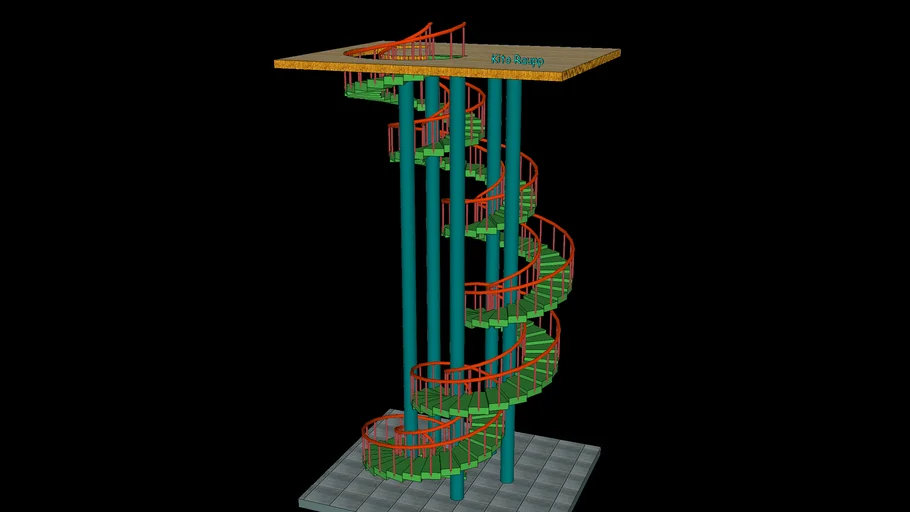 Trochoid Stairs 3d Warehouse