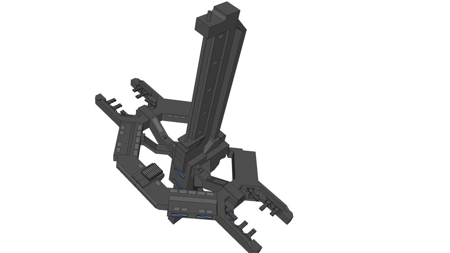 UNSC Orbital Defense Platform (Super MAC) | 3D Warehouse