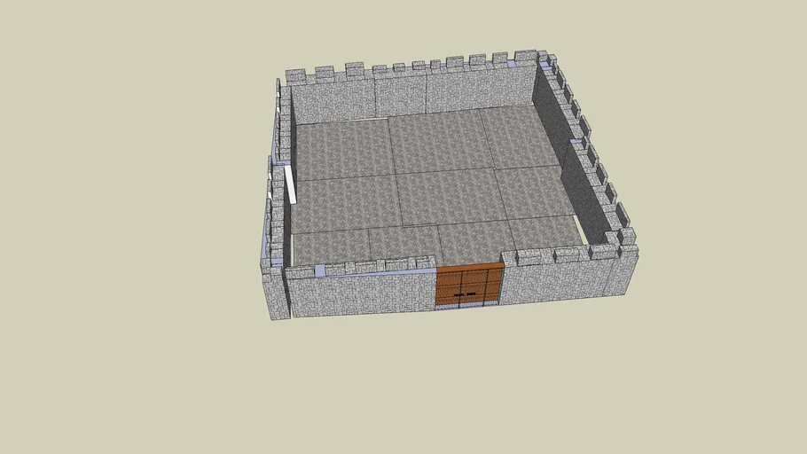 fort castle | 3D Warehouse