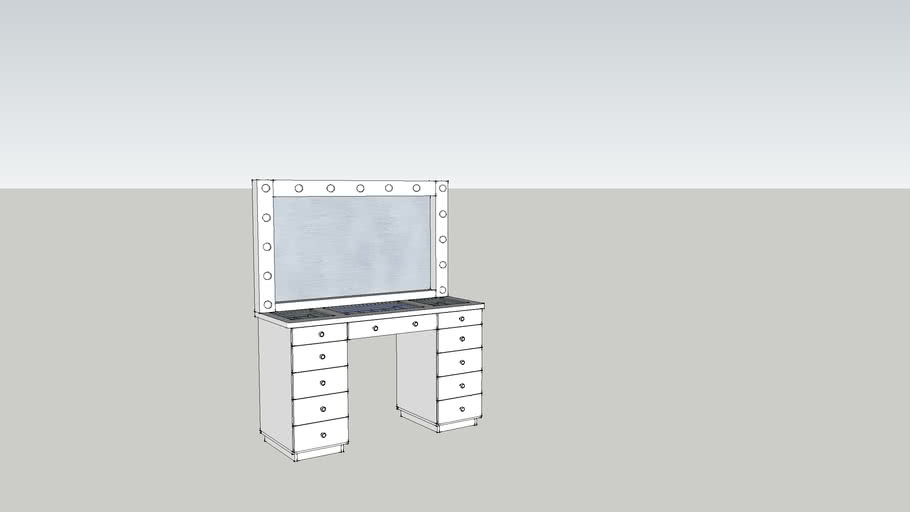Penteadeira Camarim | 3D Warehouse