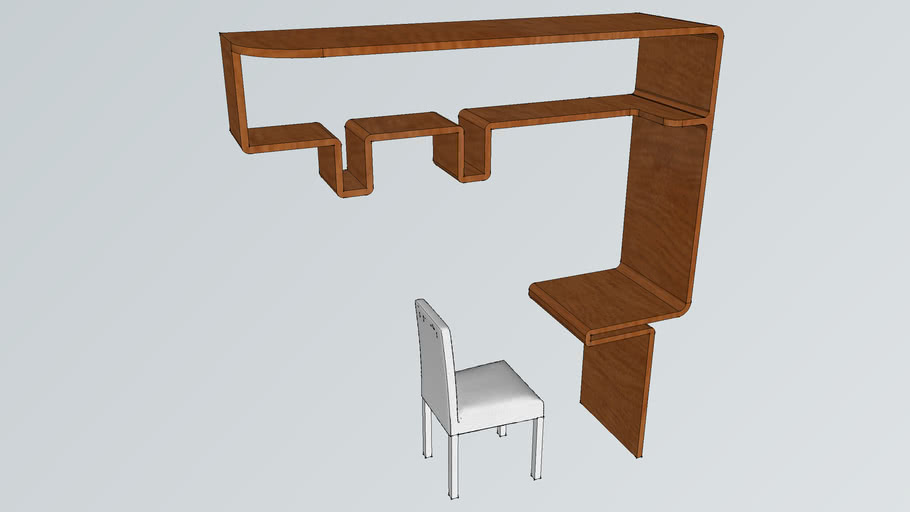 studen desk | 3D Warehouse