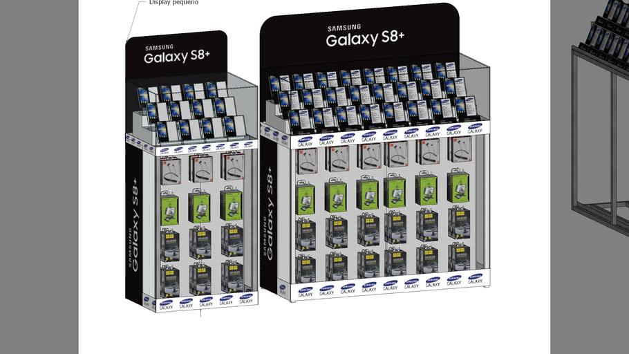 Vitrinas para celulares | 3D Warehouse