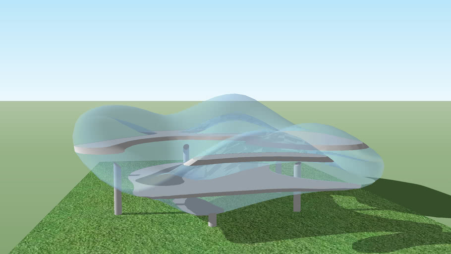 Bubble glass building 4 | 3D Warehouse