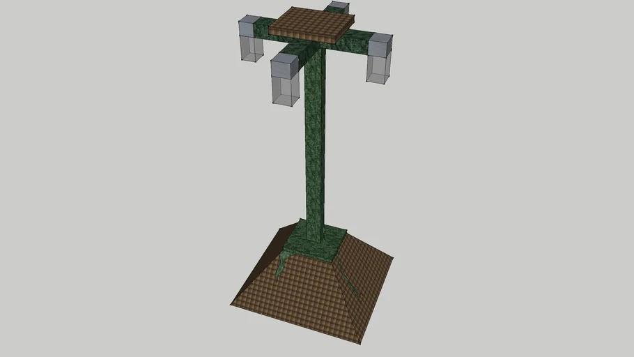 modern lamp post | 3D Warehouse