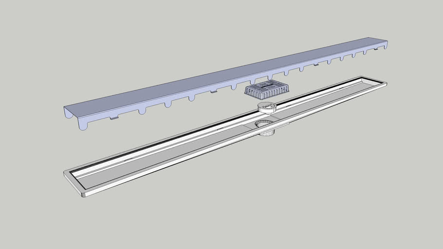 Ralo Linear Elleve - Royal Inox | 3D Warehouse