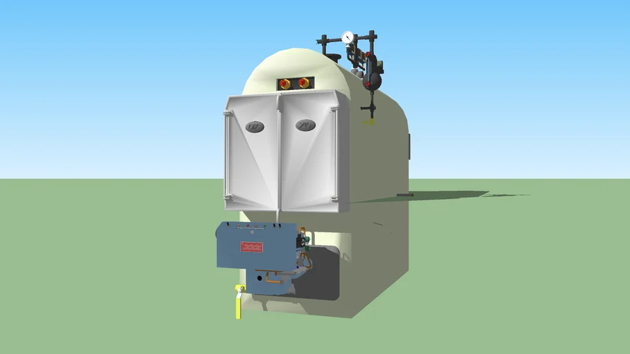 Old Scotch Marine boiler | 3D Warehouse